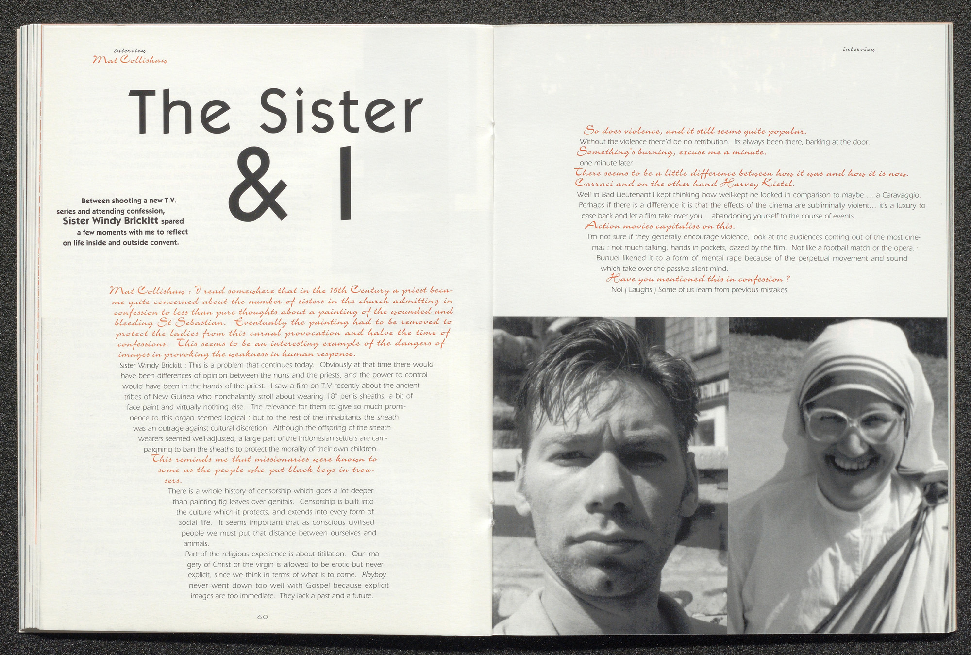 Sister Windy Brickitt - purple MAGAZINE